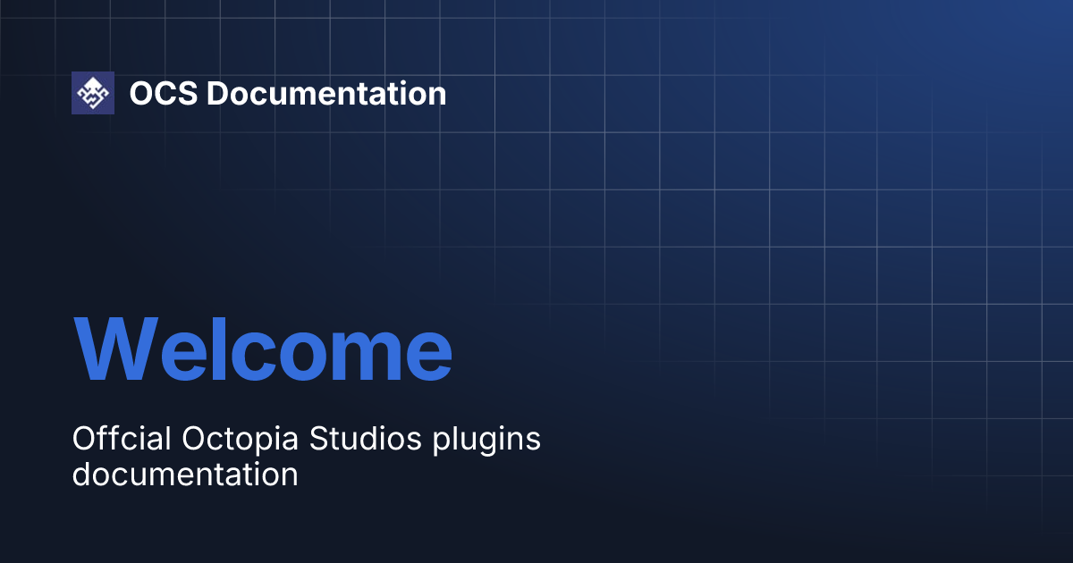 Welcome | OCS Documentation